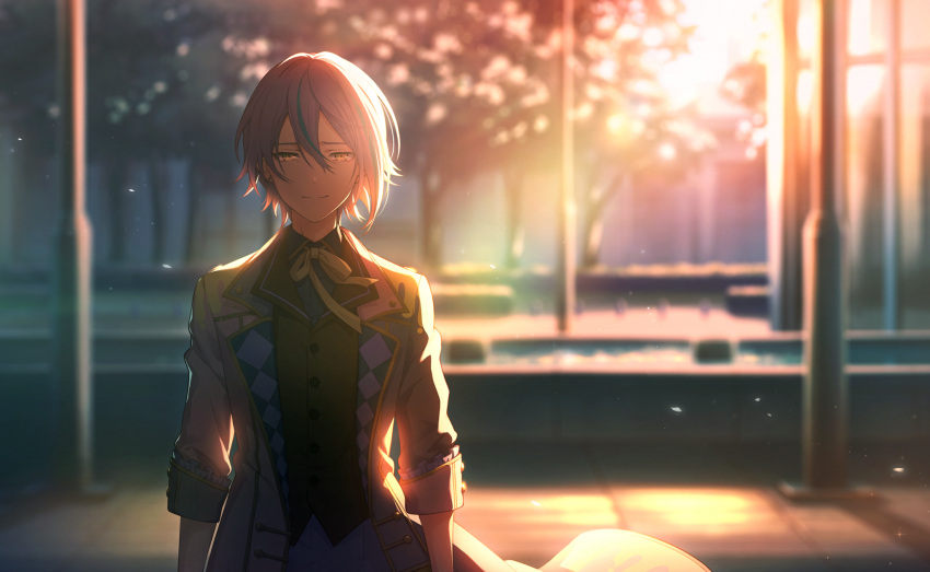 Safebooru - jacket kamishiro rui project sekai purple hair short hair ...