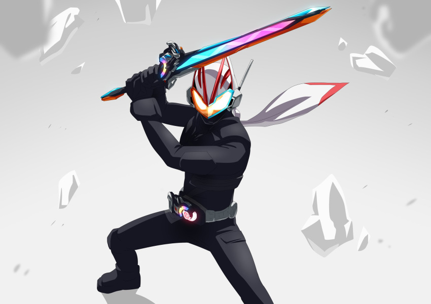 Safebooru - 1boy animal ears armor black bodysuit black eyes bodysuit ...