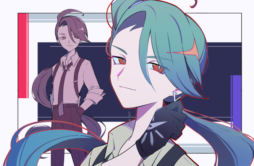 Safebooru - 1girl ahoge bangs black gloves bright pupils closed mouth ...