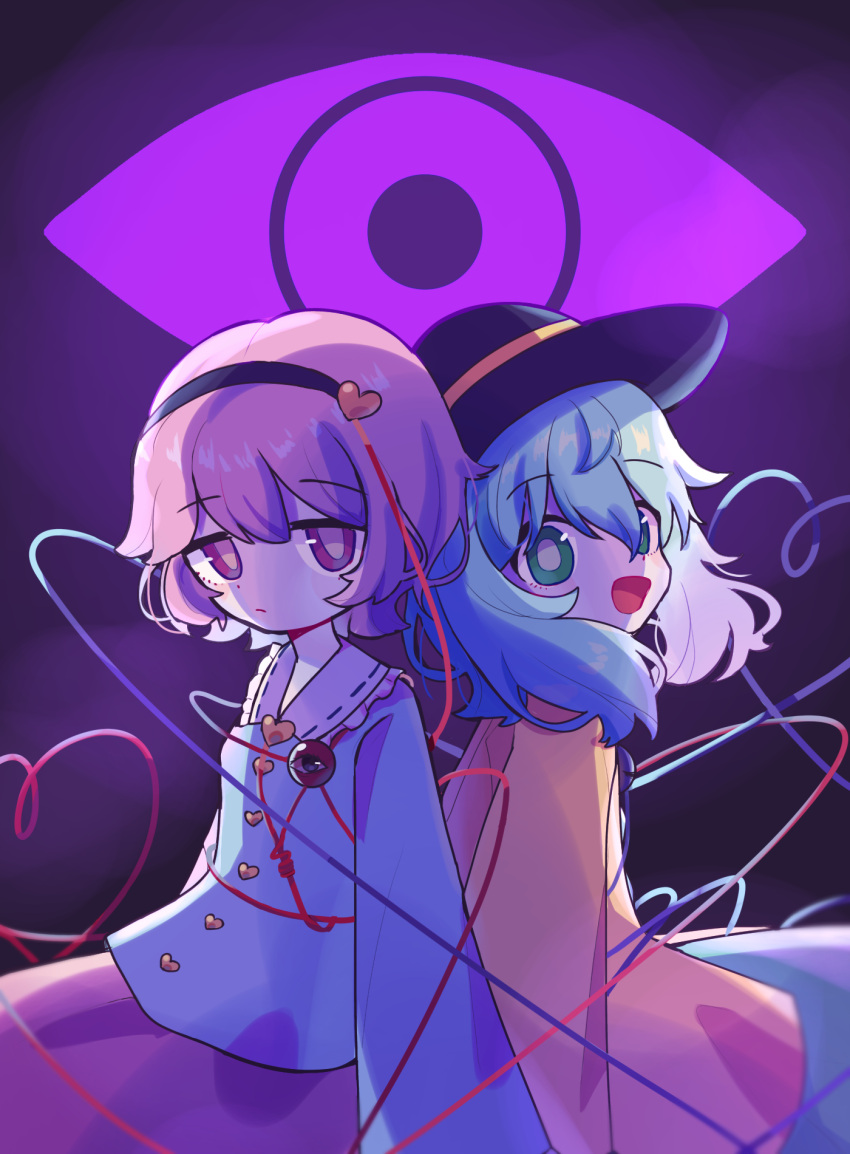 Safebooru - 2girls eye focus green eyes green hair green skirt hairband ...