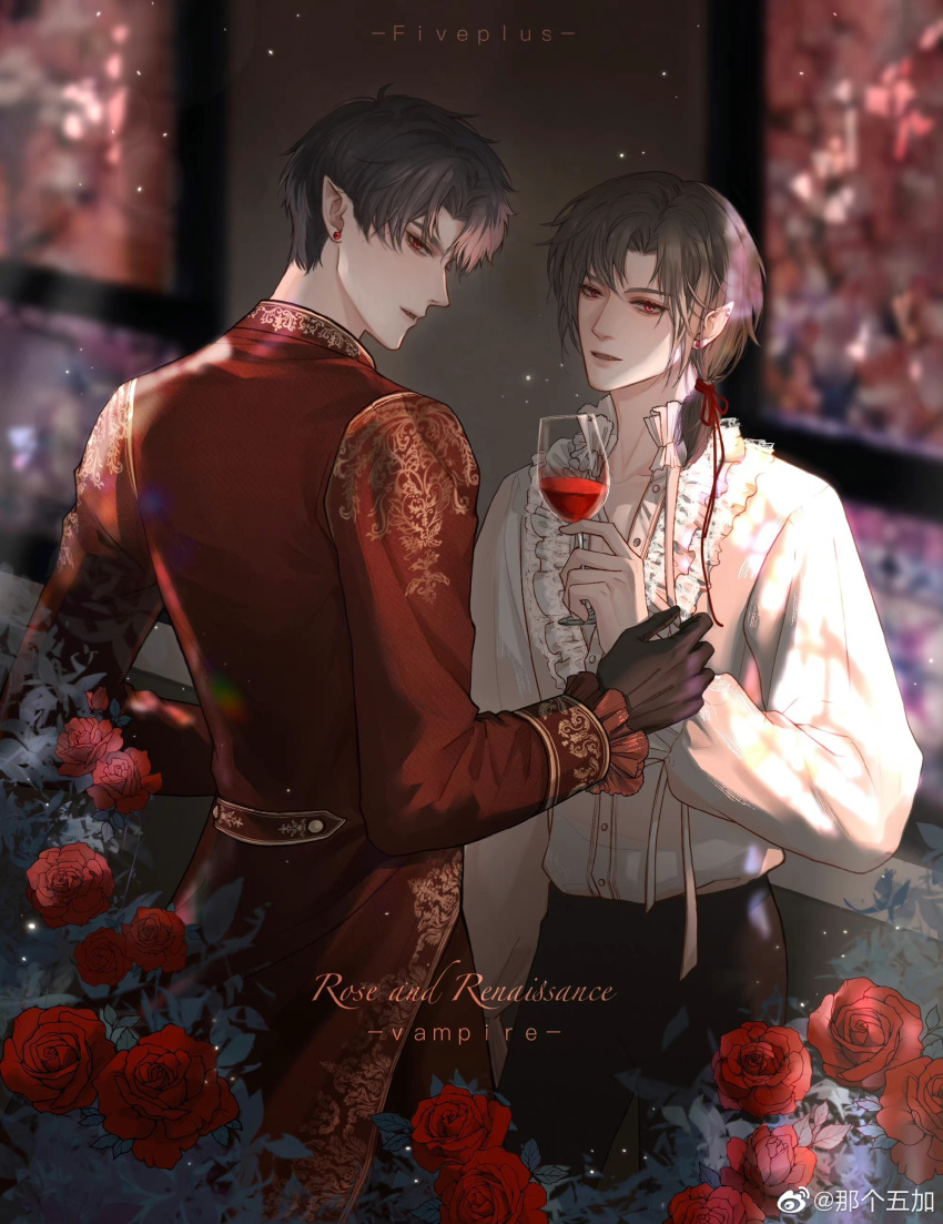 Safebooru - 2boys absurdres five793392 highres i only like your ...