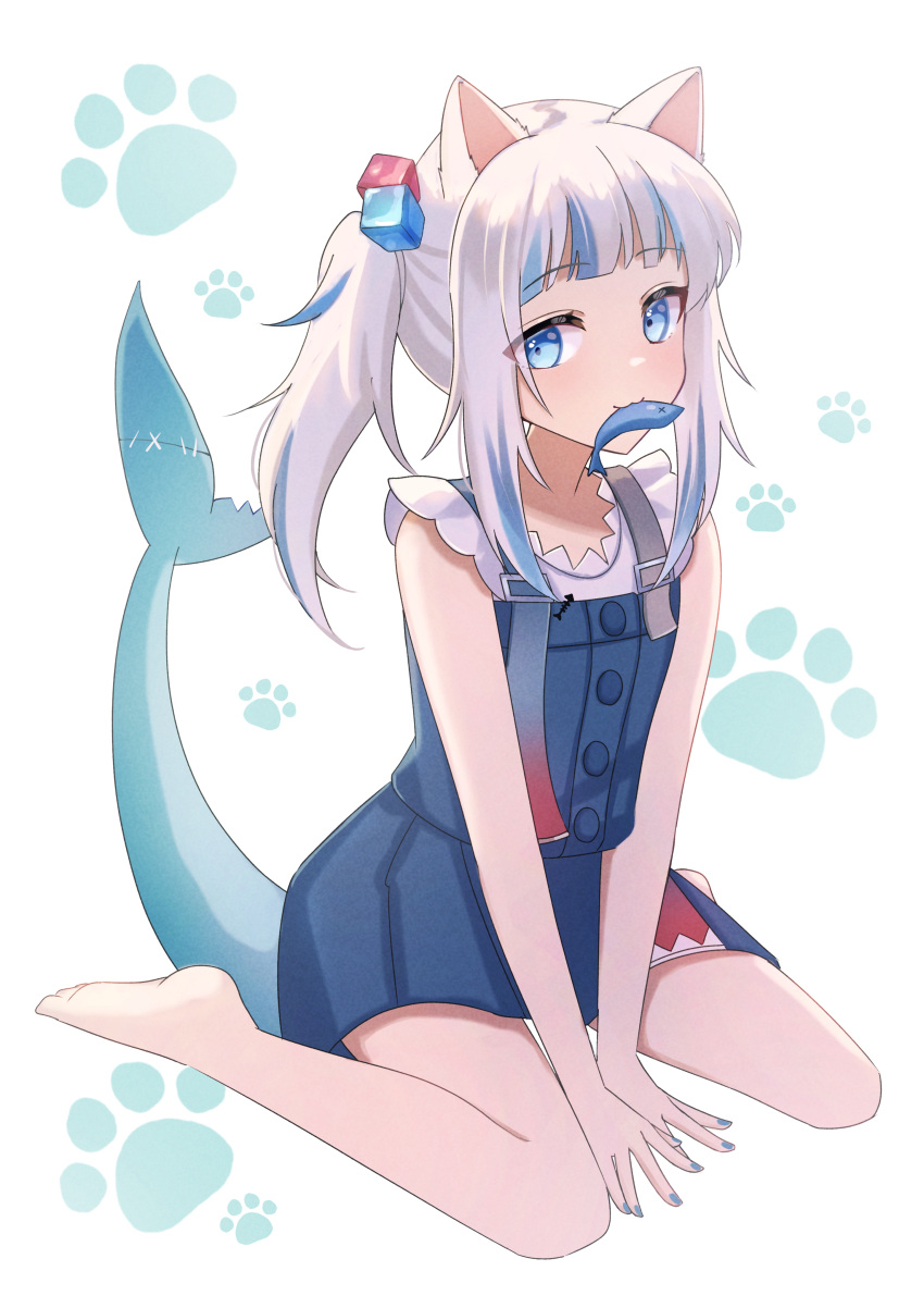 Safebooru - absurdres animal ears cat day cat ears gawr gura highres hololive hololive english ...