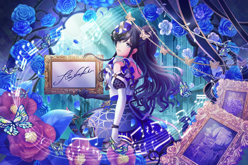 Safebooru - aoyagi tsubaki black eyes black hair d4dj dress long hair | 4275132