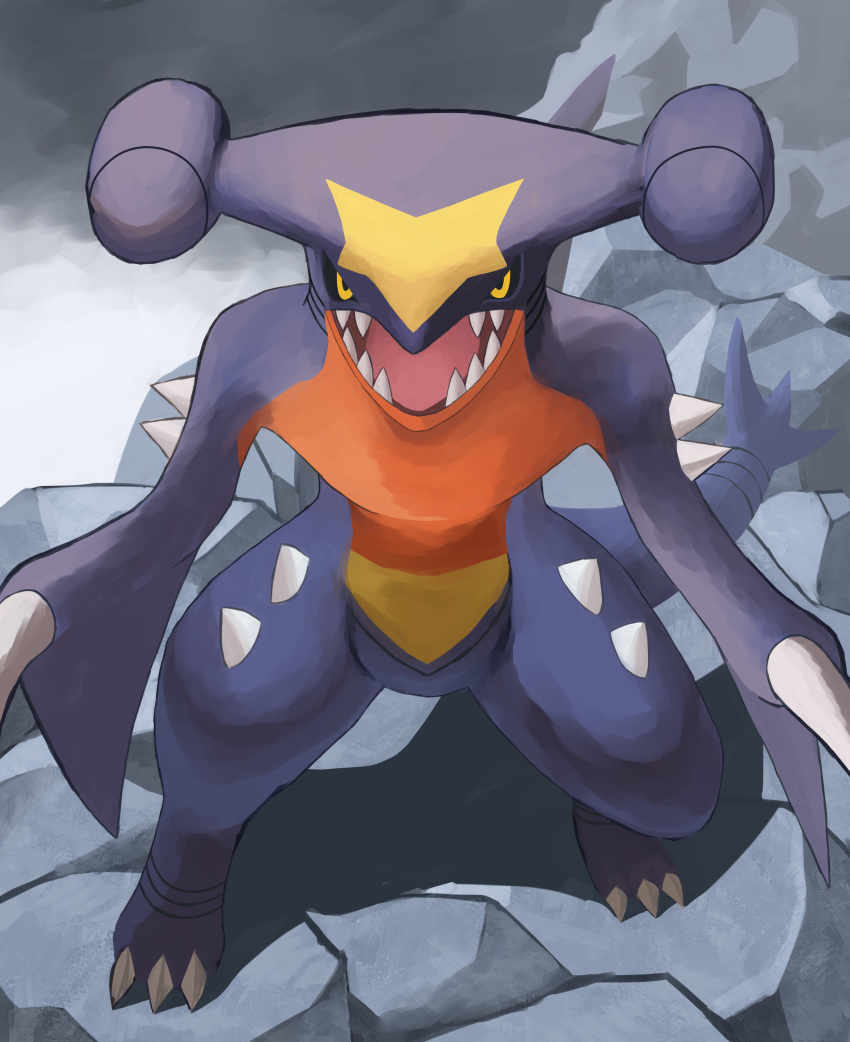 Safebooru - absurdres black sclera claws colored sclera commentary ...
