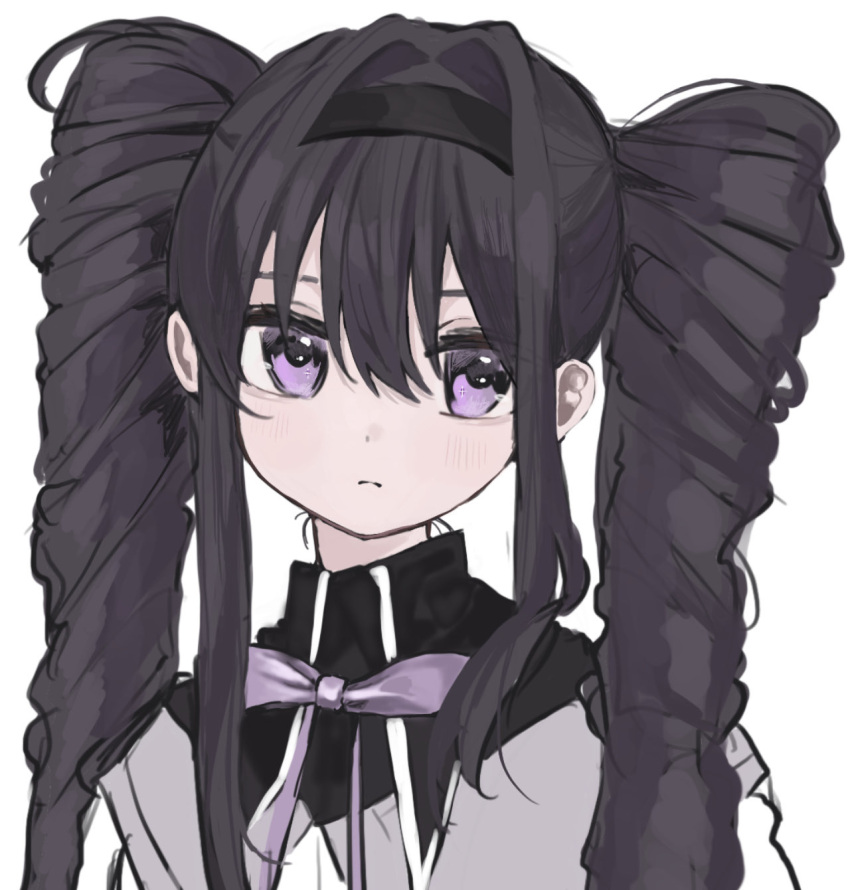 Safebooru - 1girl akemi homura akemi homura (magical girl) alternate hairstyle black hair black ...