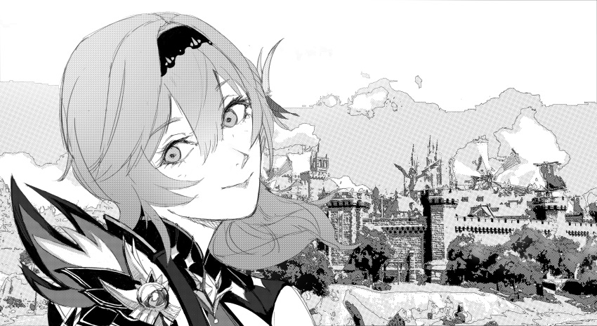 Safebooru - 1girl absurdres bangs brick wall commission eula (genshin ...