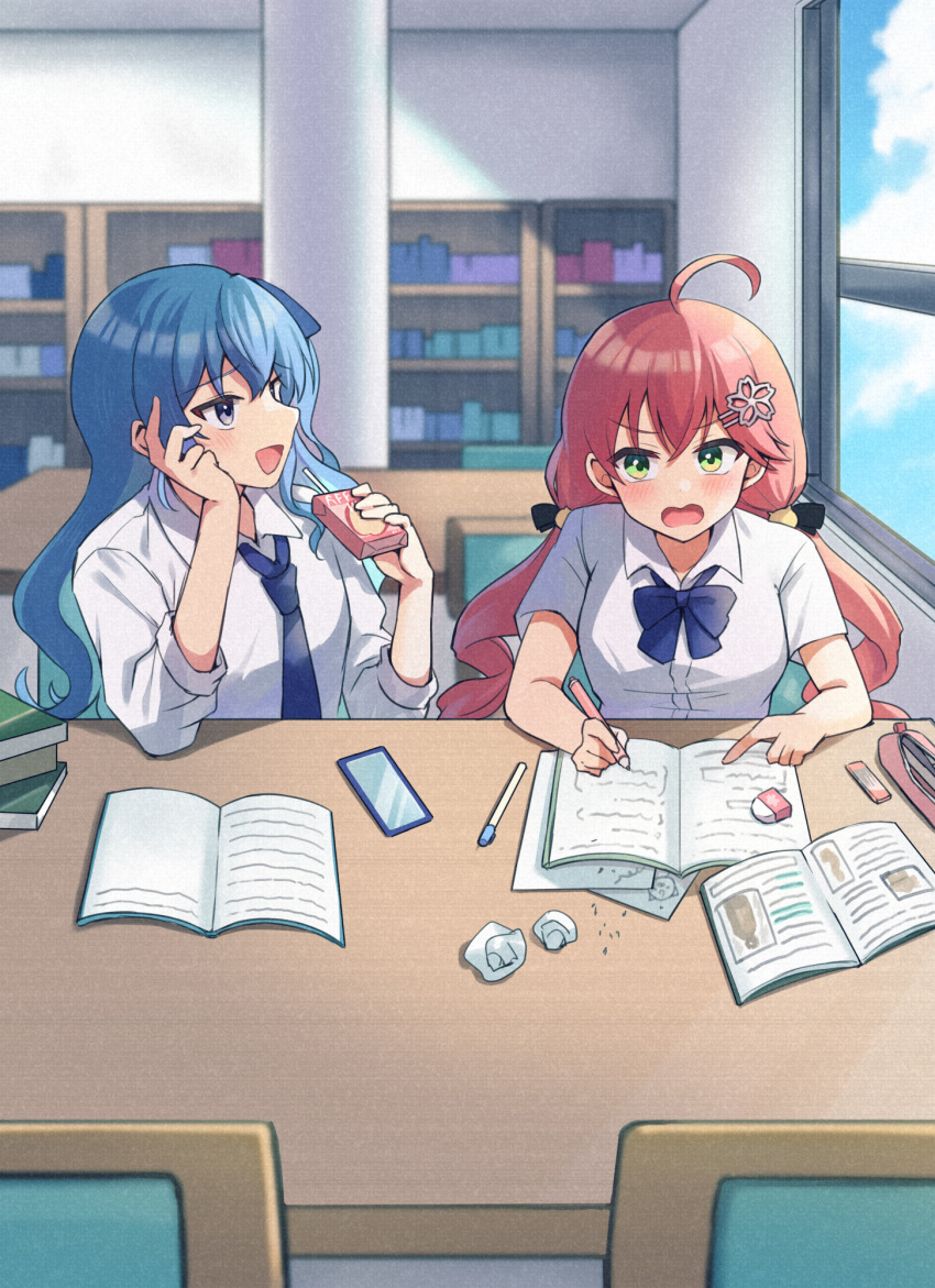 Safebooru - highres hololive hoshimachi suisei micomet (hololive) sakura miko unkai amane | 5230733