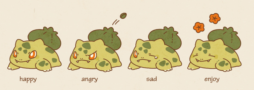 Safebooru - angry animal focus bright pupils bulbasaur bullet seed ...