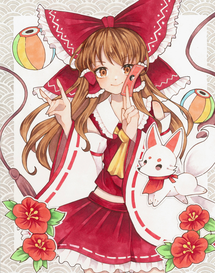Safebooru - 1girl absurdres bangs between fingers brown eyes brown hair ...