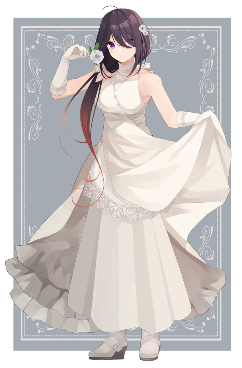 Safebooru - 1girl ahoge alternate costume ariake (kancolle) black hair ...