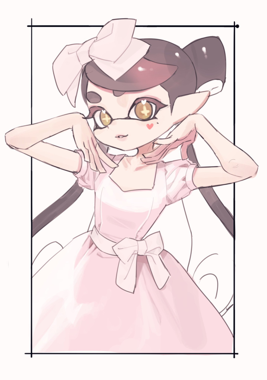 Safebooru - 1girl alternate costume black hair bow bow-shaped hair ...