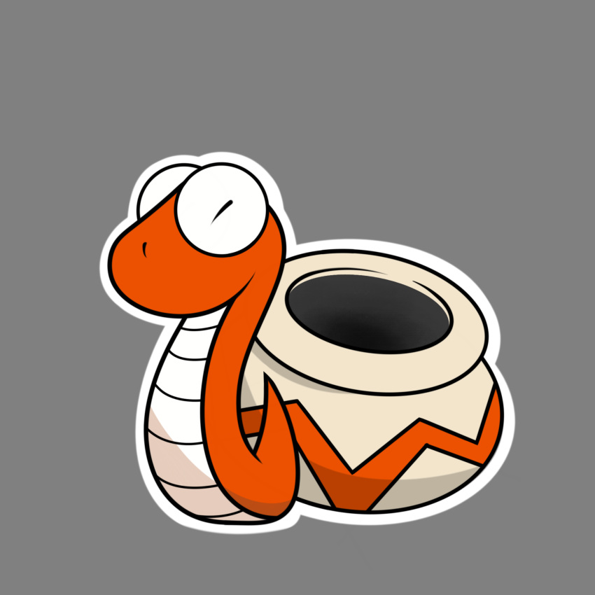 Safebooru - cobra (animal) cobrat grey background highres no humans ...