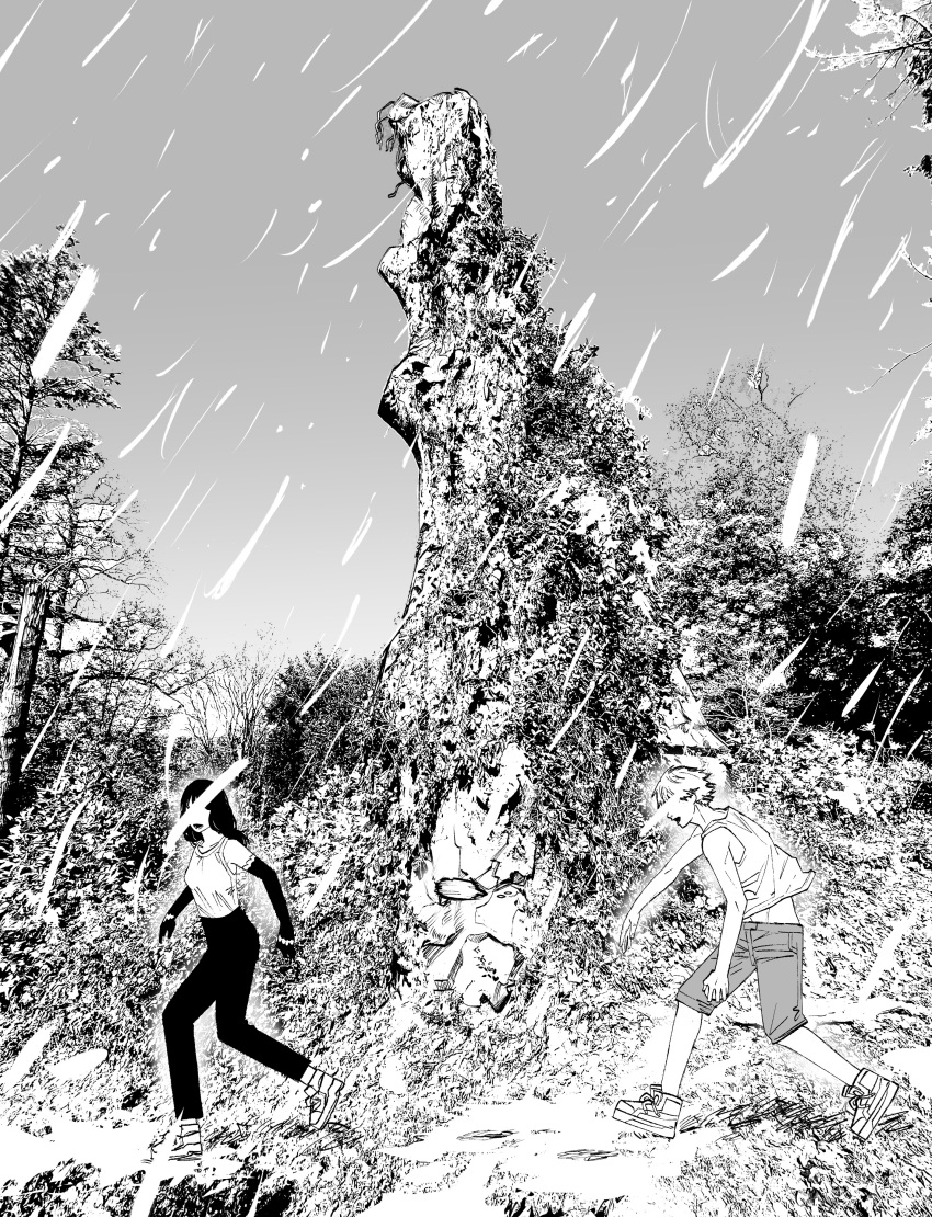 Safebooru - 1boy 1girl absurdres chainsaw man denji (chainsaw man ...