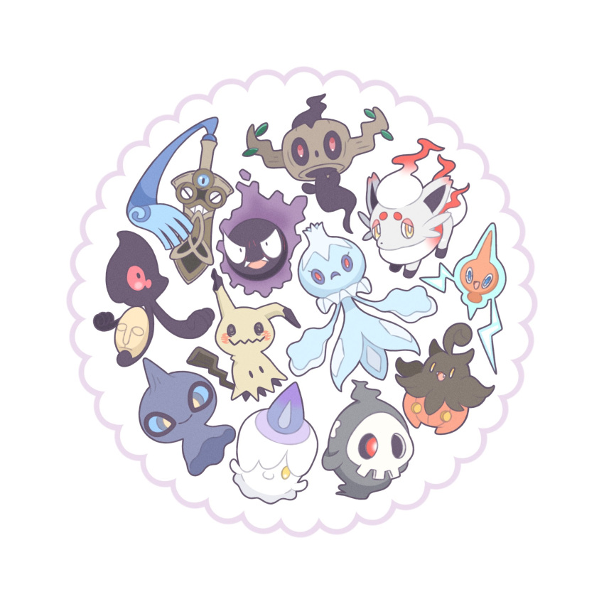 Safebooru - black eyes blue eyes blue sclera colored sclera duskull ...