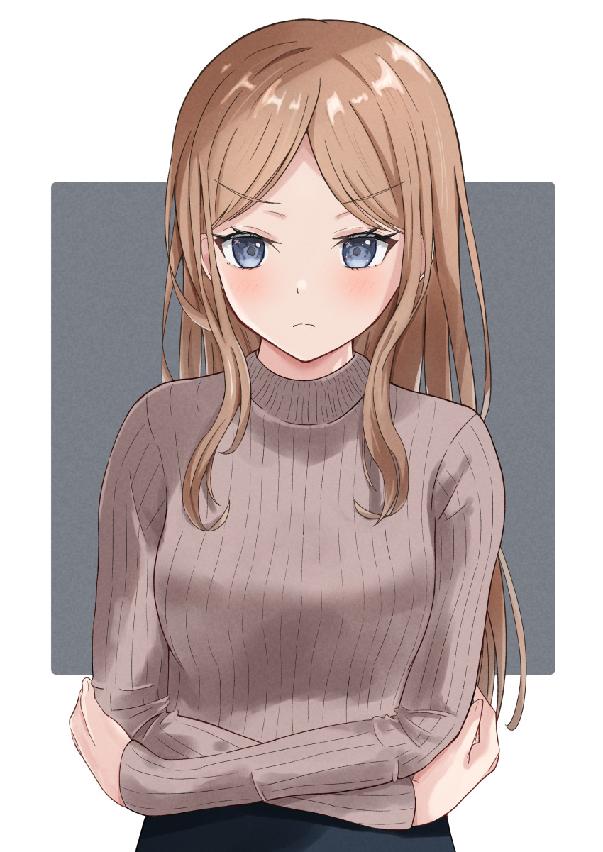 Safebooru - 1girl absurdres bang dream! bang dream! it's mygo!!!!! beniyomogi blush border ...