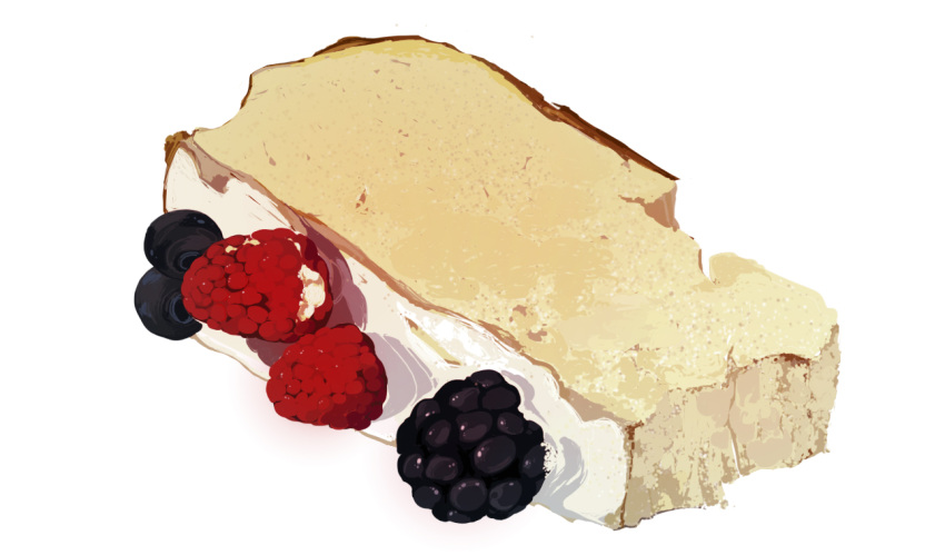 Safebooru - berry blackberry (fruit) blueberry cake close-up commentary ...
