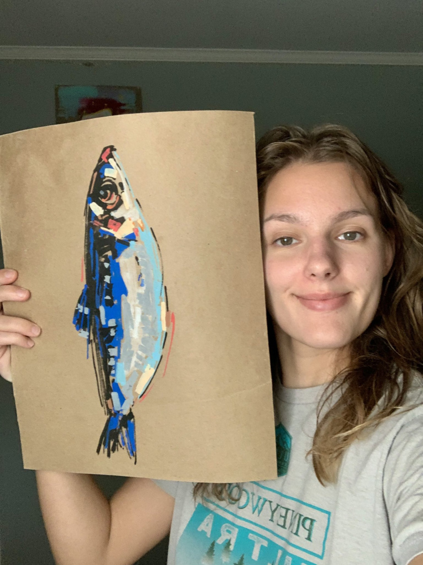 Safebooru - 1girl artist's hand in frame artist self-insert brown hair ...