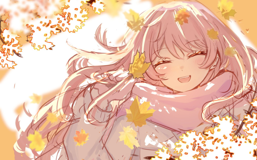 Safebooru - 1girl ansy09080527 autumn leaves bang dream! bang dream! it ...