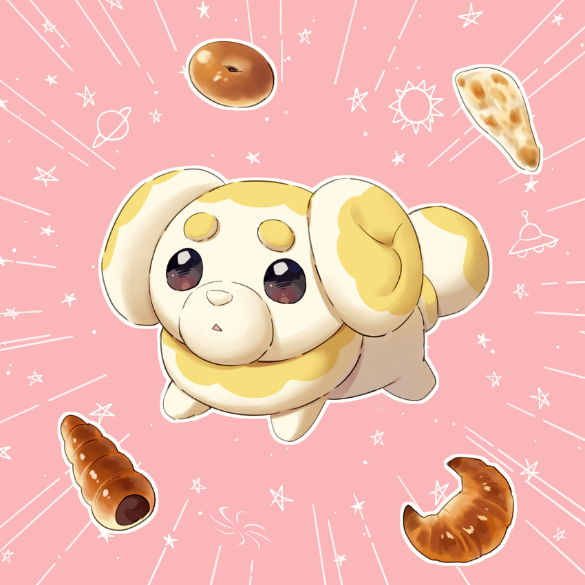 Safebooru - :o bagel bread brown eyes commentary request croissant ...