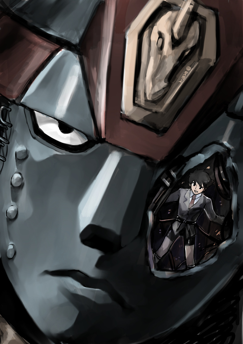 Safebooru - 1boy absurdres bike shorts black hair black shorts blazer ...