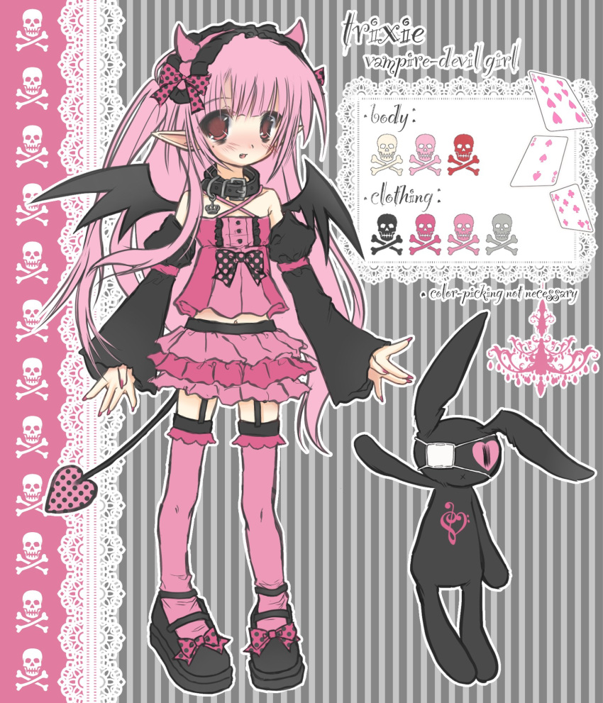 Safebooru - 1girl 2000s (style) alice (frilldevil) bow camisole character name color guide ...