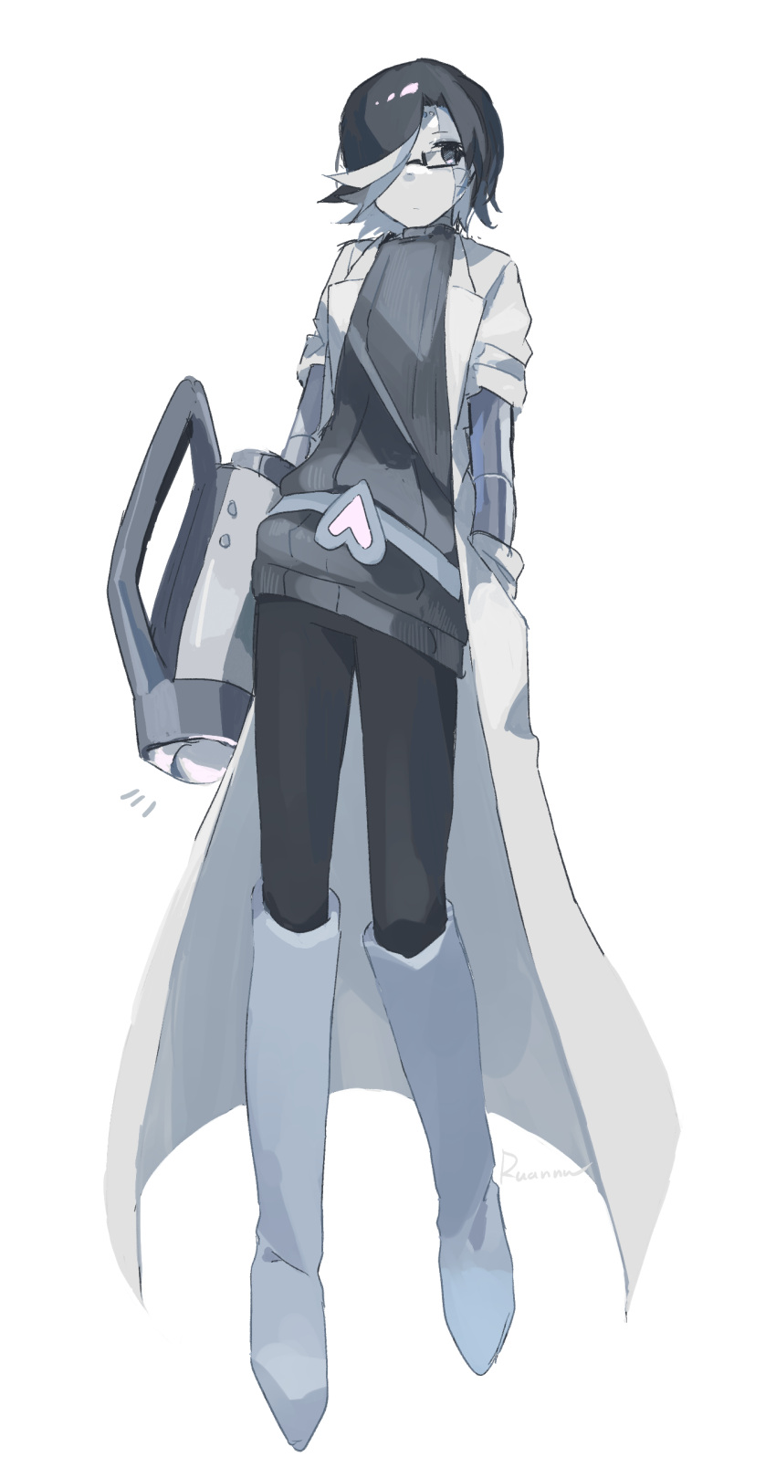 Safebooru - 1boy absurdres alternate universe androgynous android ...