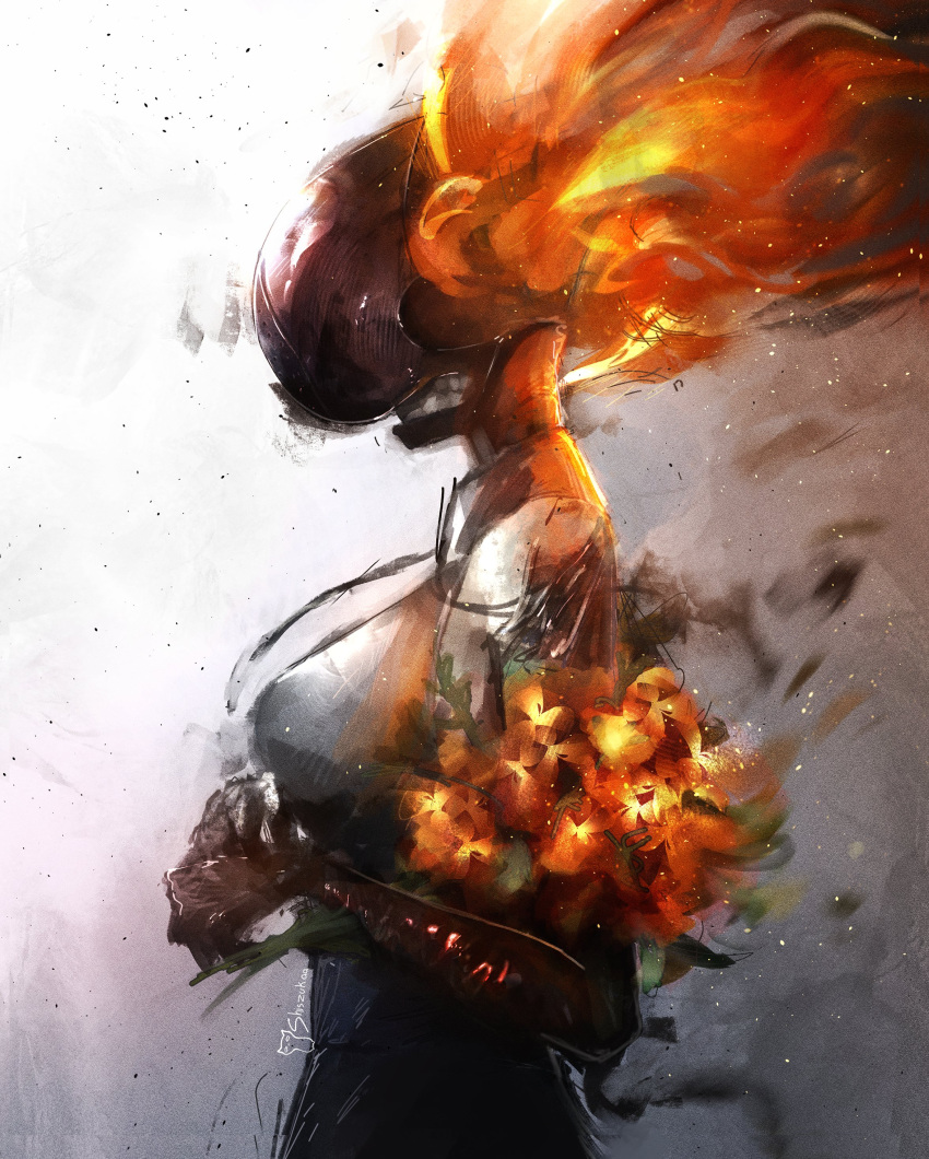 Safebooru - 1girl absurdres black dress black gloves bomb bomb devil (chainsaw man) chainsaw man ...