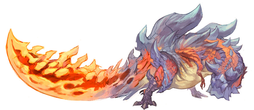 Safebooru - claws closed mouth digitigrade garrett hanna glavenus ...