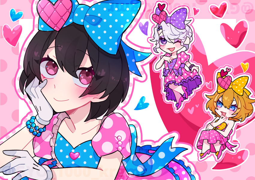 Safebooru - 3girls black hair bow clarice (disney) daisy duck disney ...