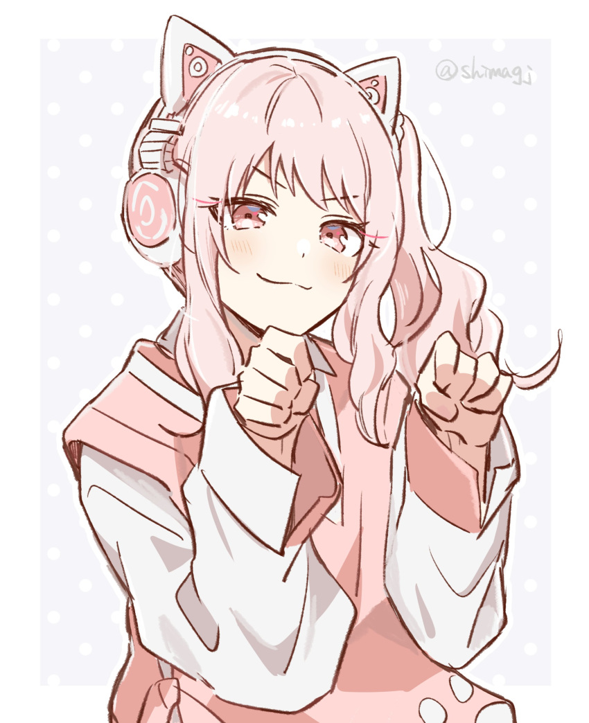 Safebooru - 1other :3 absurdres akiyama mizuki animal ear headphones animal ears cat ear ...