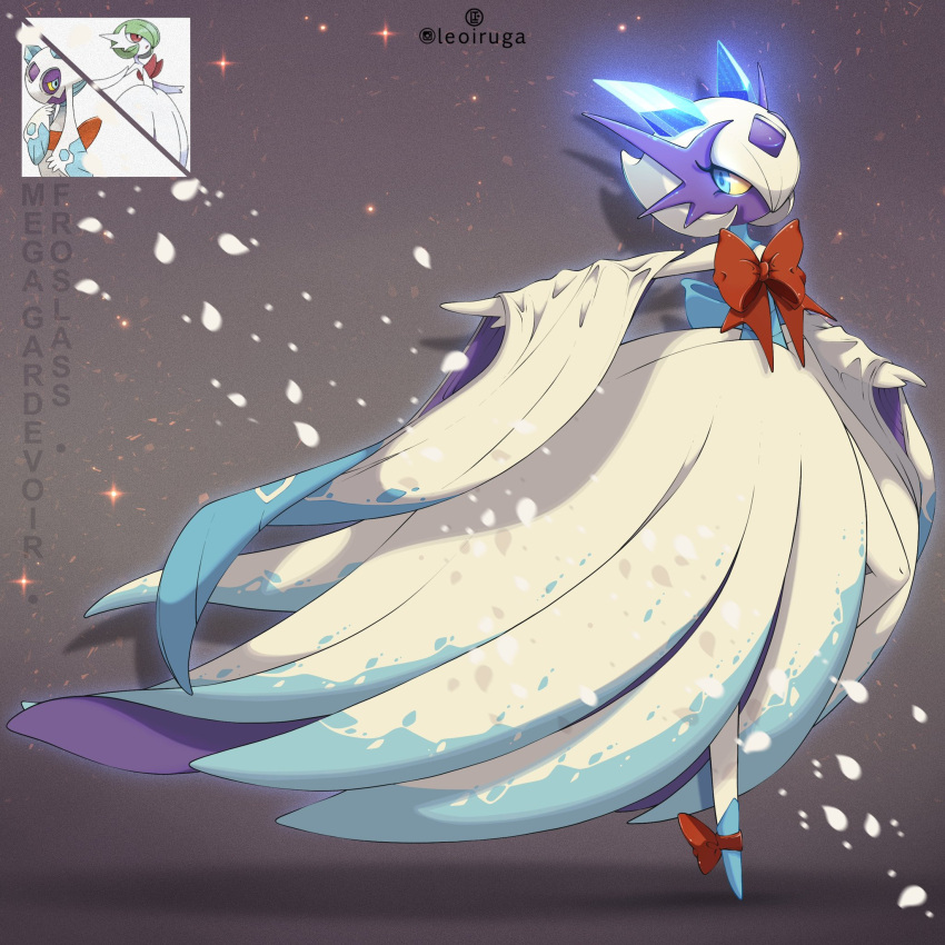 Safebooru - artist name blue eyes bow character name colored skin dress ...