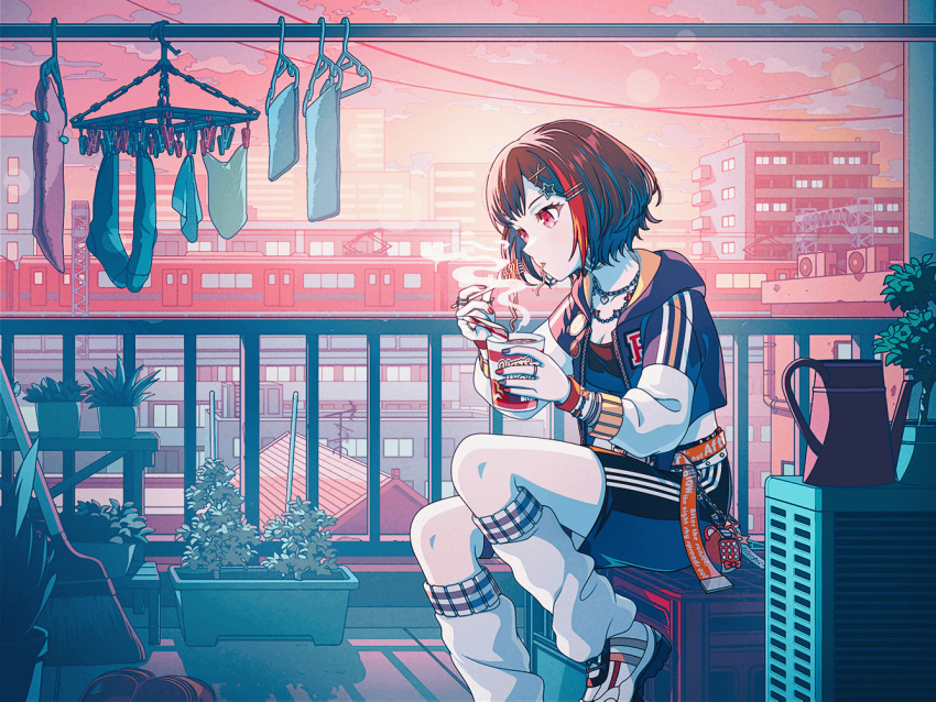 Safebooru - bang dream! black hair dress mitake ran red eyes short hair | 5624362