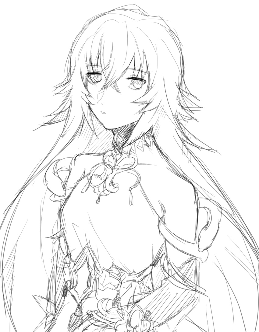 Safebooru 1girl Bad Id Bad Twitter Id Bare Shoulders Breasts Bridal 2251
