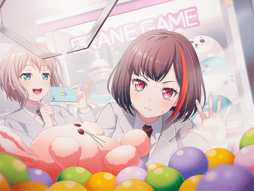 Safebooru - bang dream! black hair dress mitake ran red eyes short hair | 5624361