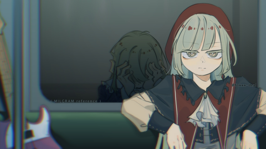 Safebooru - 2girls absurdres ascot bang dream! bang dream! it's mygo!!!!! beret black capelet ...