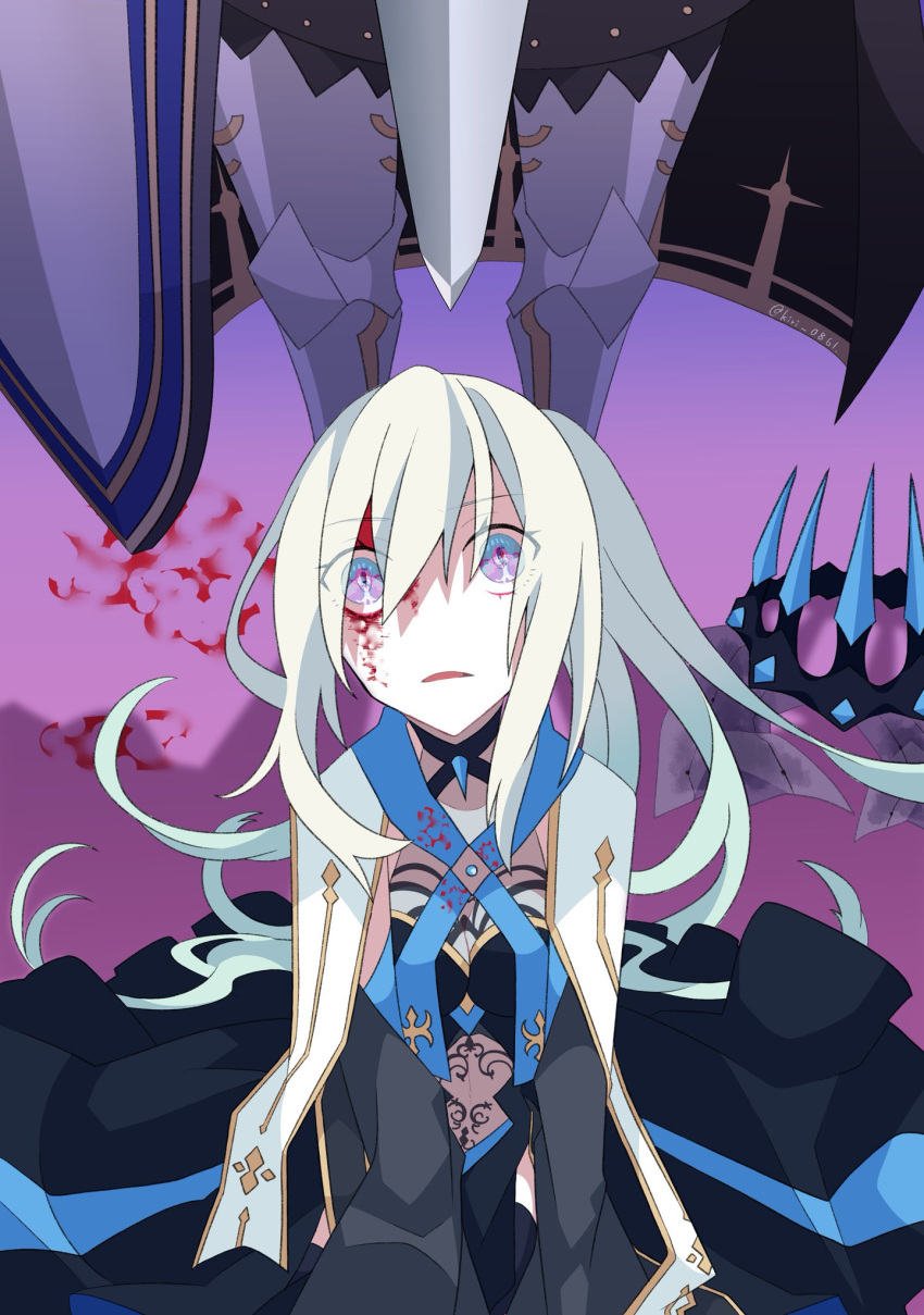 Safebooru - 1girl armor avalon le fae (fate/grand order) black dress ...