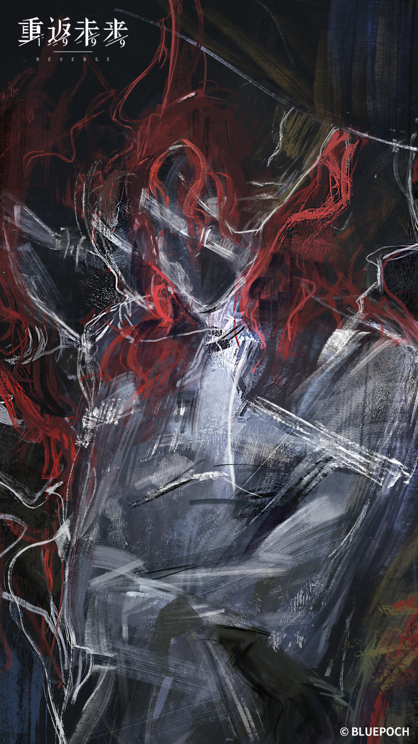 Safebooru - 1boy absurdres aleph (reverse:1999) black background black ...