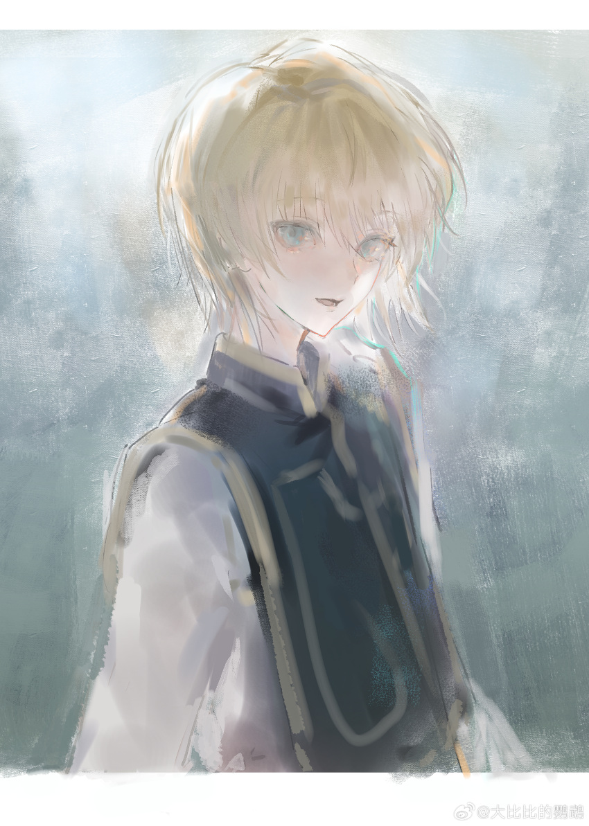 Safebooru - 1boy absurdres blonde hair blue eyes dabibi de yingwu highres hunter x hunter ...