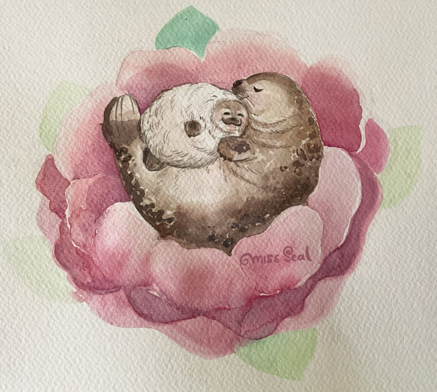 Safebooru - animal animal focus artist name closed eyes closed mouth commentary english ...