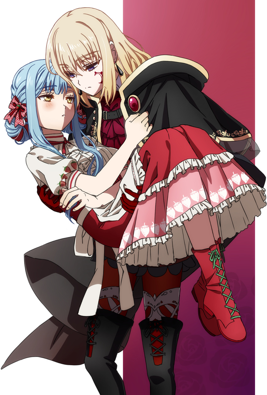 Safebooru - 2girls aver (yumenokessho) bang dream! bang dream! it's mygo!!!!! black boots black ...