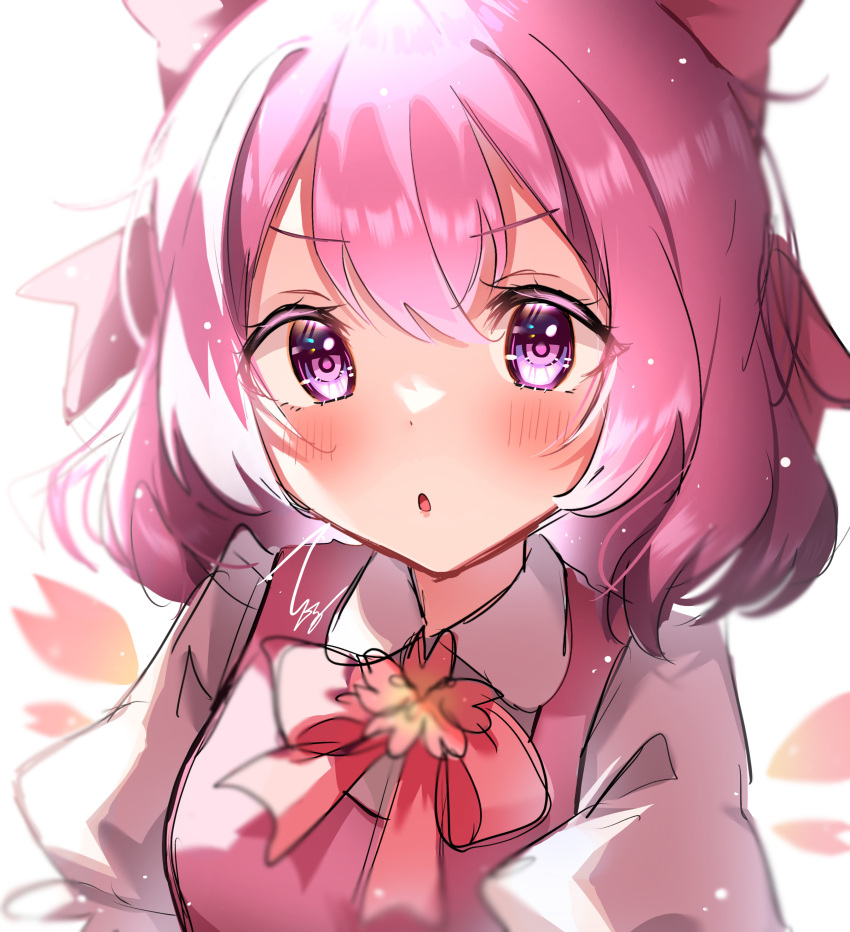 Safebooru - 1girl absurdres alternate color aoyama tenchou blush bow ...