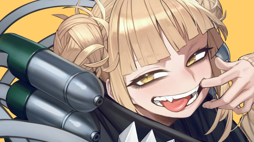 Safebooru - 1girl blonde hair boku no hero academia chorogon commentary ...