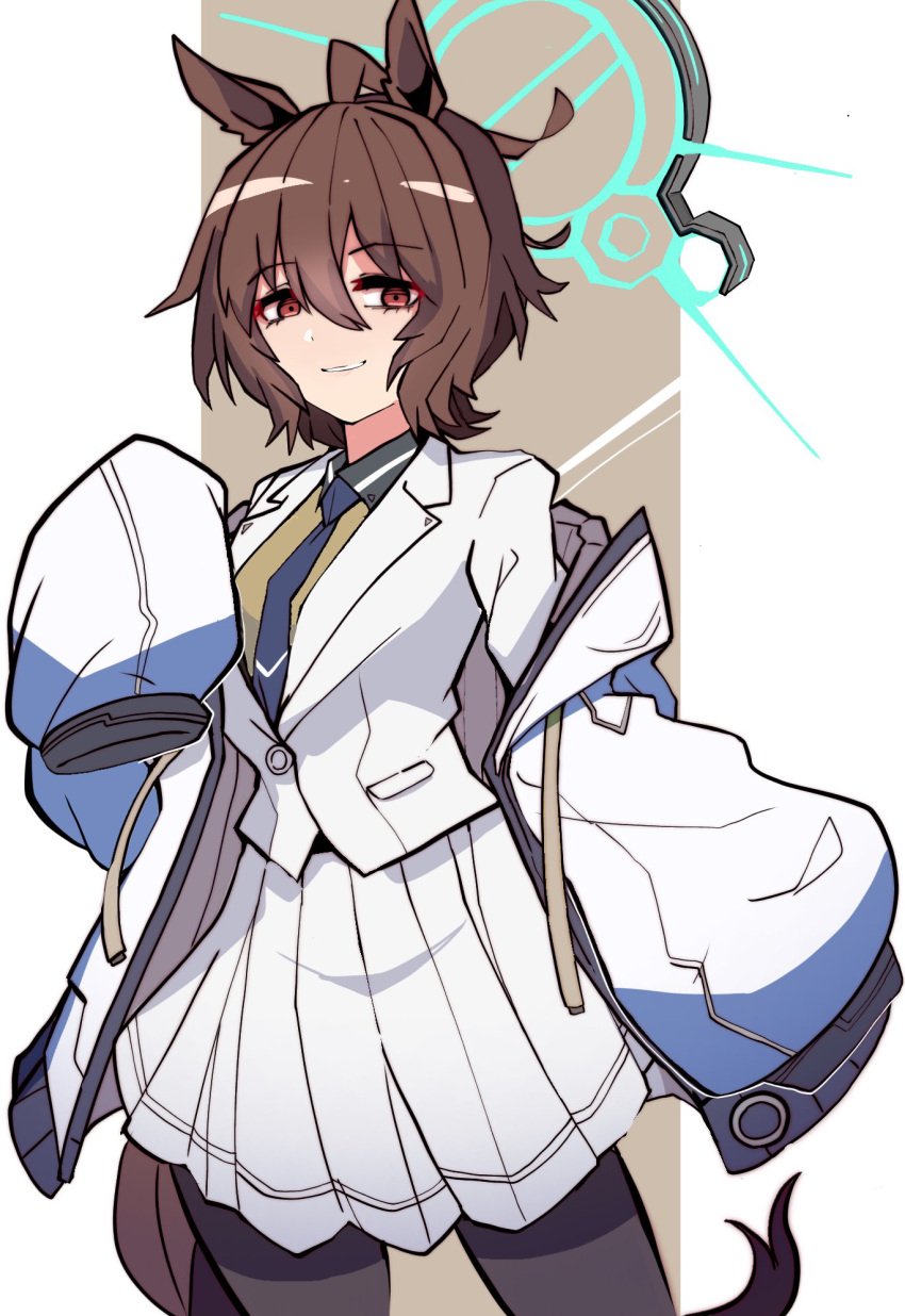 Safebooru - 1girl agnes tachyon (umamusume) ahoge alternate costume animal ears black pantyhose ...