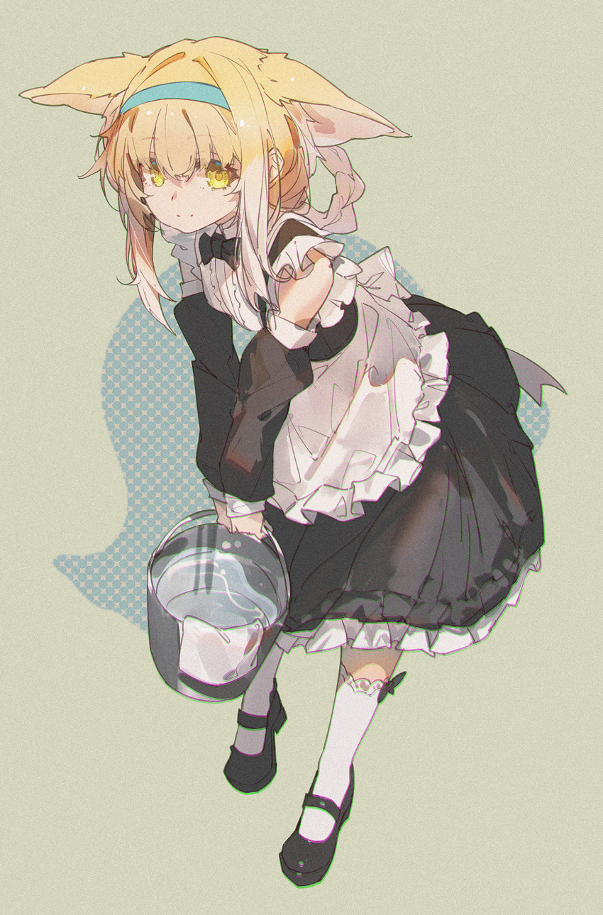 Safebooru - alternate costume arknights commentary enmaided highres maid openvl suzuran ...