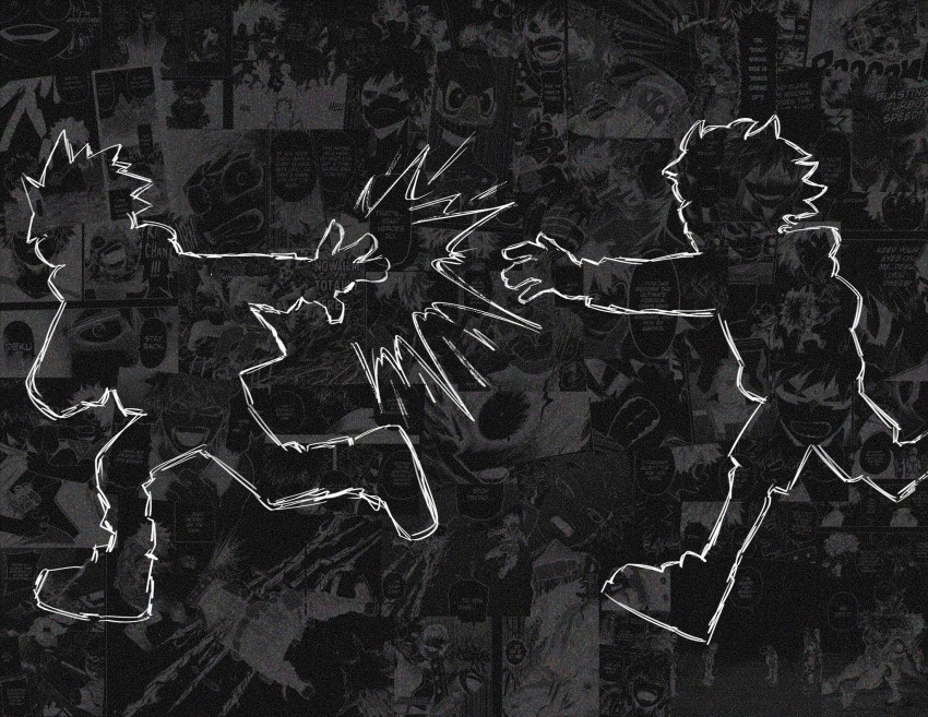 Safebooru - 2boys aged down bakugou katsuki boku no hero academia ...