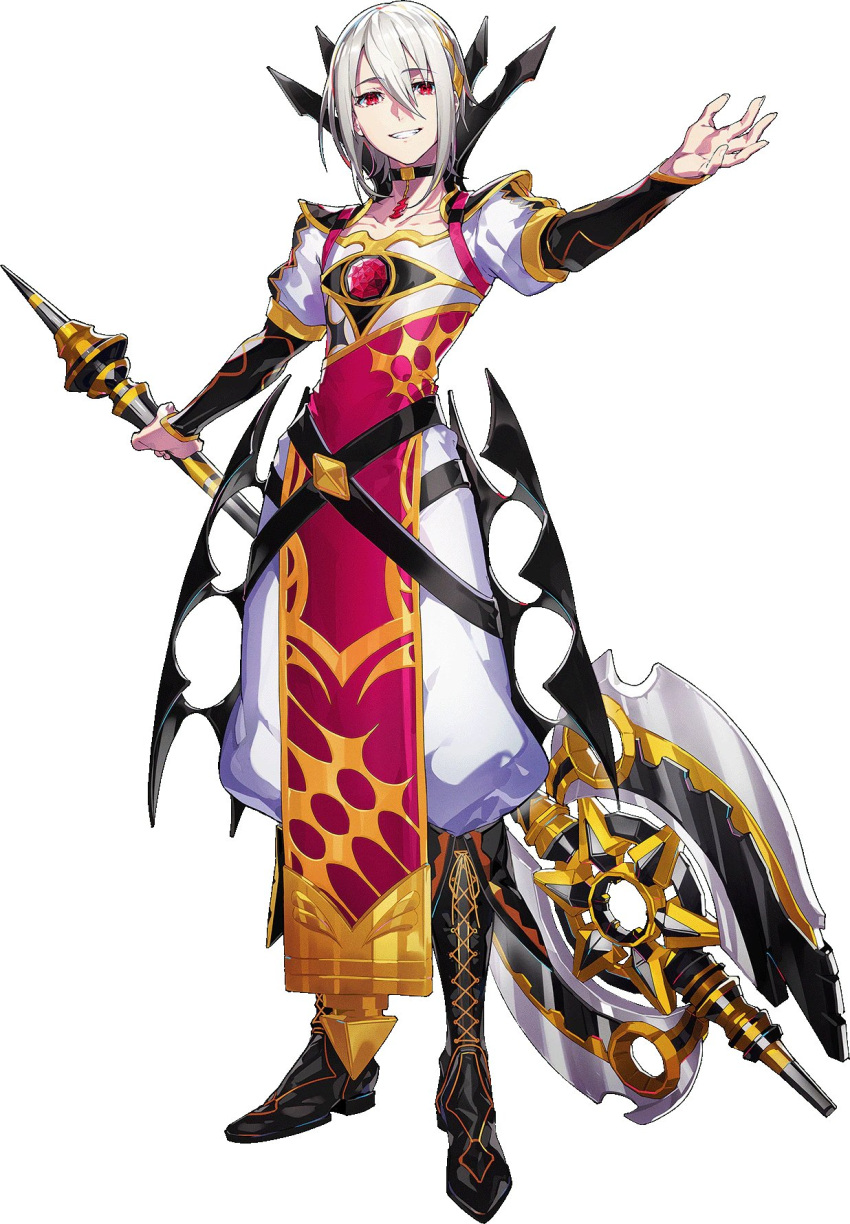 Safebooru - 1boy androgynous axe battle axe collared shirt dragonstone ...