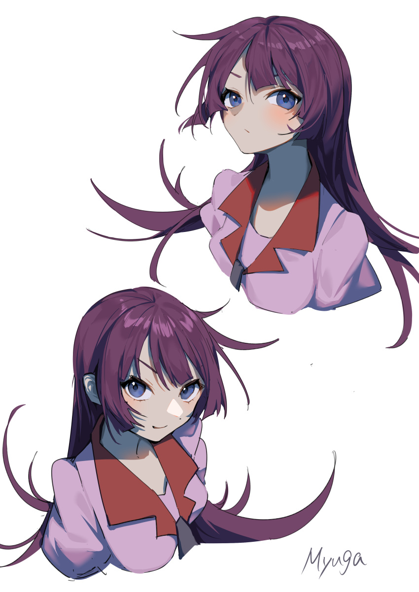 Safebooru - 1girl absurdres artist name bakemonogatari black necktie ...