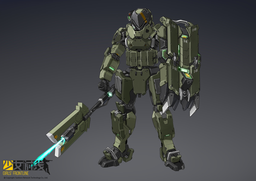 Safebooru - aegis (kcco) (girls' frontline) armor baton (weapon ...