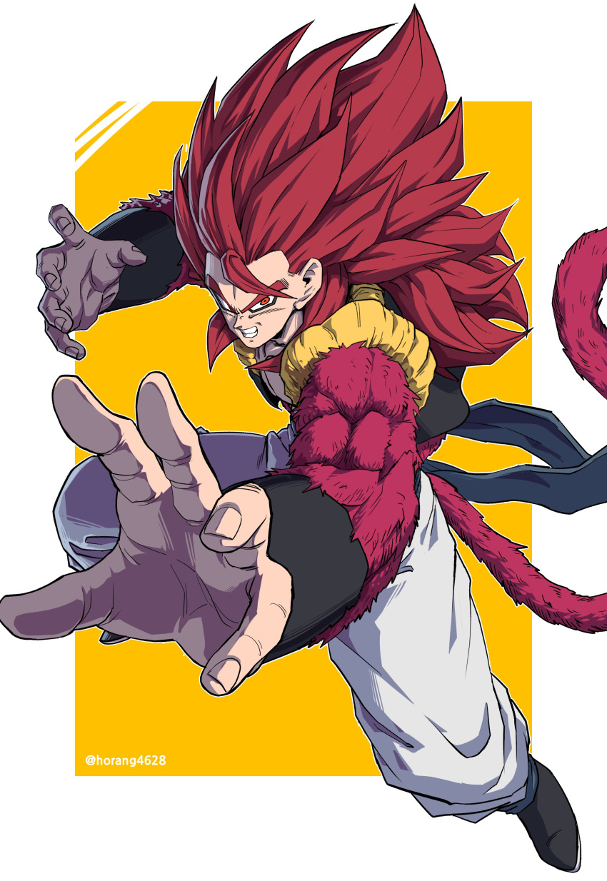 Safebooru - 1boy absurdres artist name clenched teeth dragon ball ...