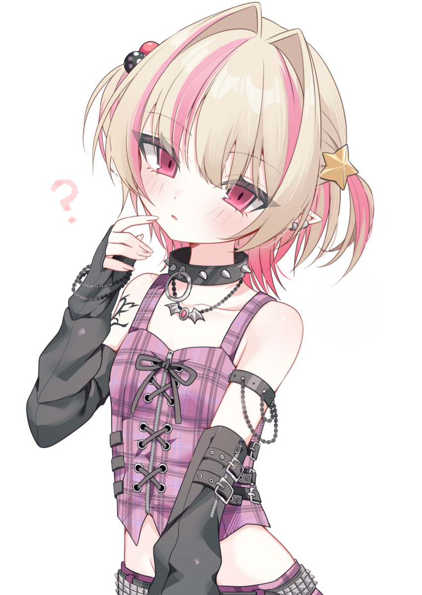 Safebooru - 1girl ? arm belt arm strap bare shoulders belt black arm ...